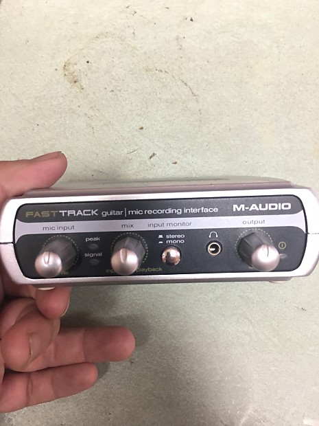 M-audio Fast track | Reverb