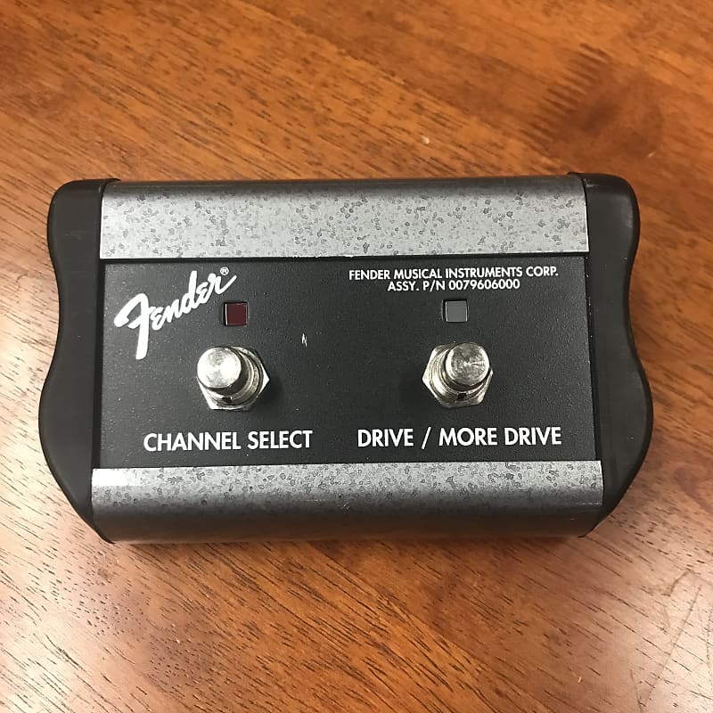 Fender Fender 2-button Channel/Drive/More Drive Footswitch | Reverb