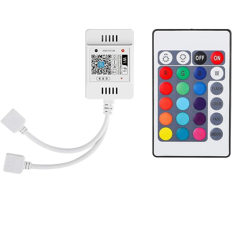 Rgb Controller, 2-Ports Wifi Led Controller Works With | Reverb