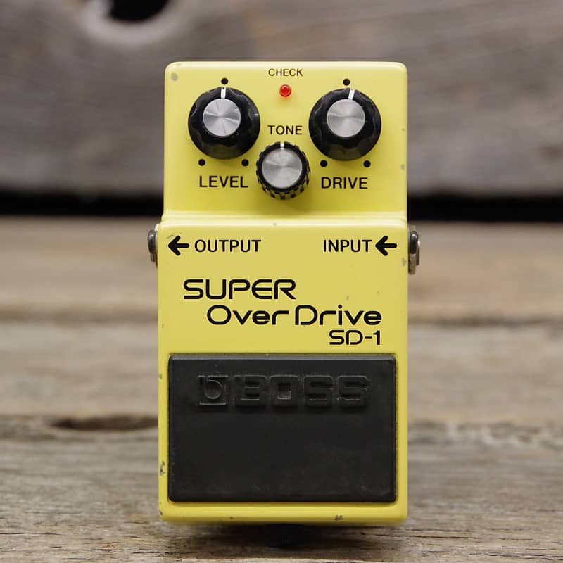 Boss SD-1 Super Overdrive Pedal, Used | Reverb