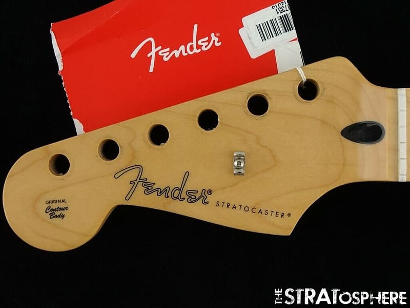 LEFTY Fender Player Stratocaster Strat NECK, Modern "C" Shape | Reverb