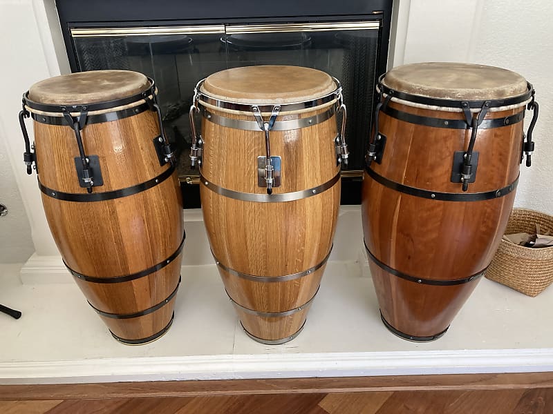Skin-on-skin Congas SOS Mid 90s-Early 2000s | Reverb