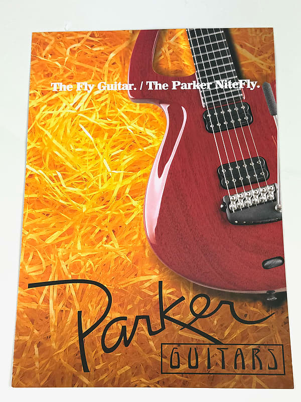 Parker Fly and Nitefly Brochure, Made for the Japanese Market | Reverb