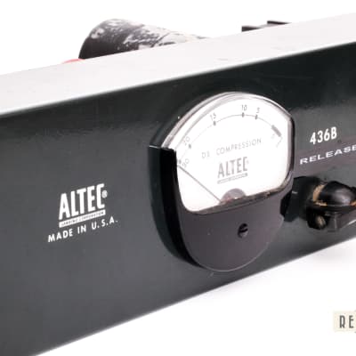 Altec 436B Vintage Tube Mono Compressor | Reverb