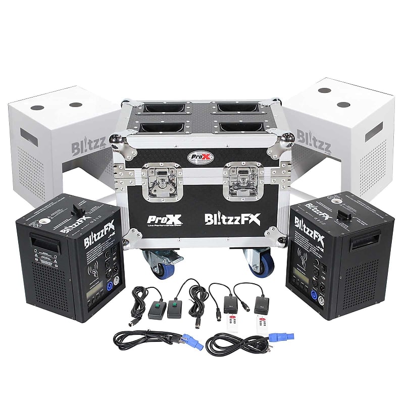 ProX X-BLITZZFX X2 Blitzz FX Cold Spark Machine - Set of (2) | Reverb