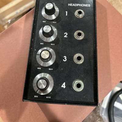 Simon Systems Headphone cue box CB-4 Mid-90’s - Black | Reverb