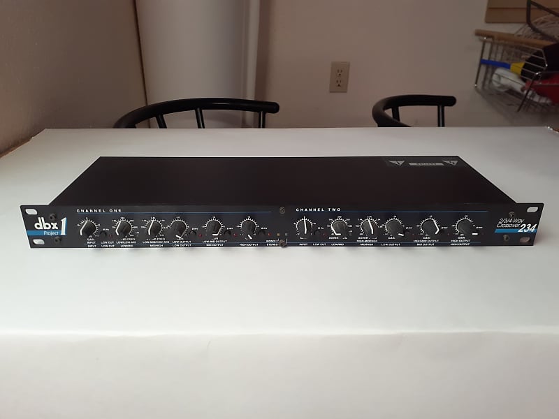 dbx 234 Project 1 Compressor / Gate 2/3/4-Way Crossover | Reverb
