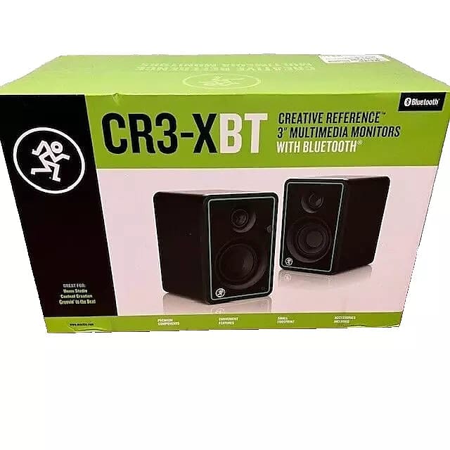 Mackie CR3-XBT 3" Active Studio Monitors with Bluetooth | Reverb