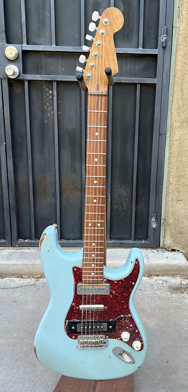 Partscaster Custom slide-oriented strat style | Reverb