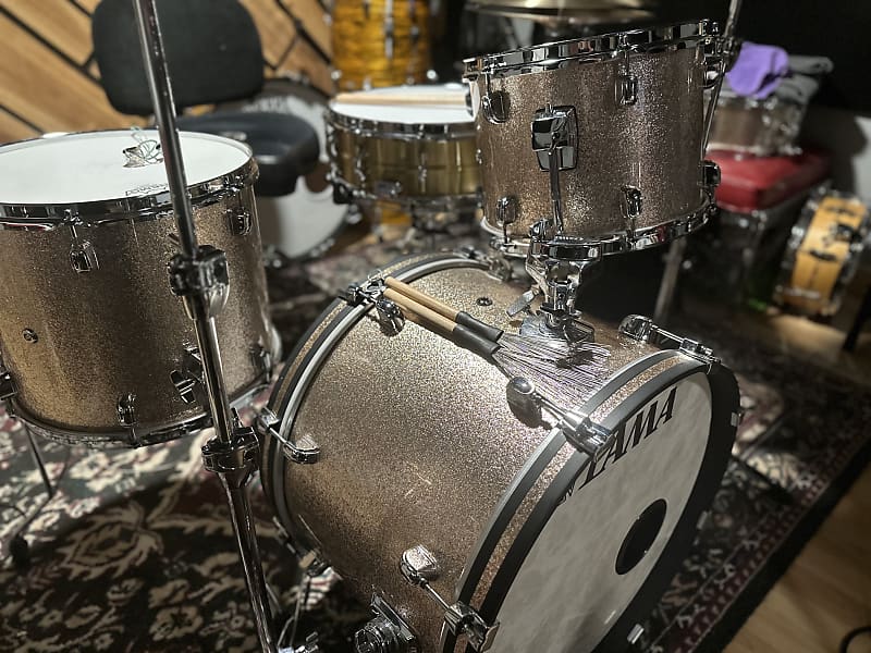 Tama Custom Starclassic 2000’s - Bermuda Glass Glitter | Reverb