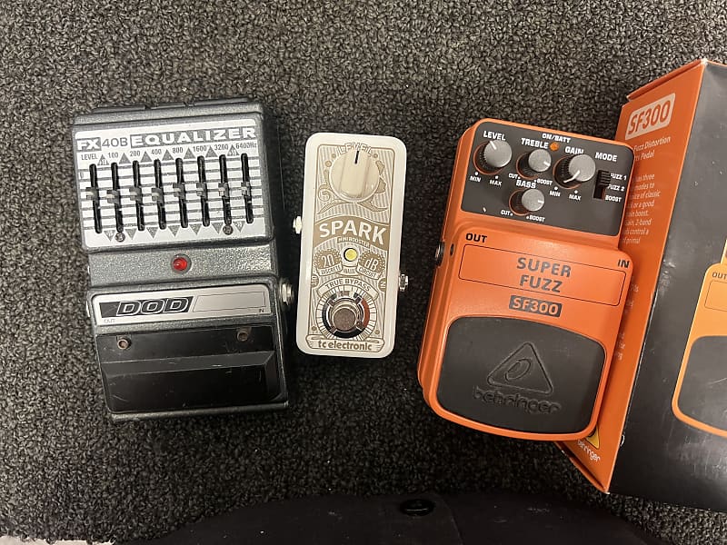 DOD TC Electronic Behringer Eq boost fuzz bundle | Reverb