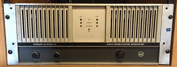 Crown PSA-2 Power Amplifier | Reverb