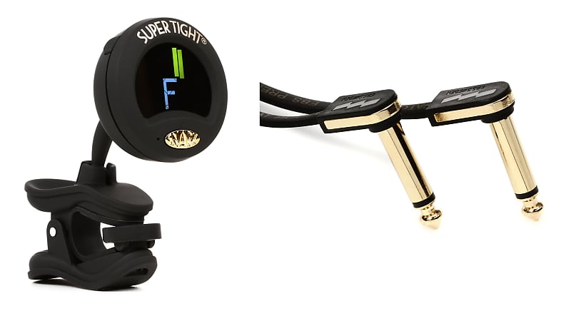 Snark ST-8 Super Tight Chromatic Tuner Bundle with EBS PG-58 | Reverb