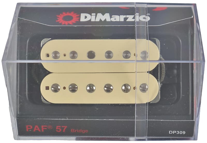 DiMarzio DP309 PAF 57 Humbucker Electric Guitar Bridge Pickup | Reverb