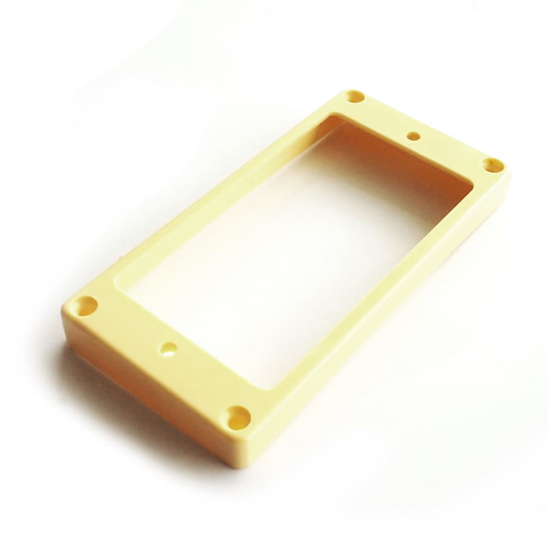 Humbucker Pickup Curved Base Mounting Ring Surrounds - Cream | Reverb