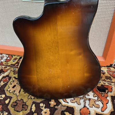 Vintage 1961 Hofner V3 Solid 3-Pickup Tobacco Sunburst | Reverb UK