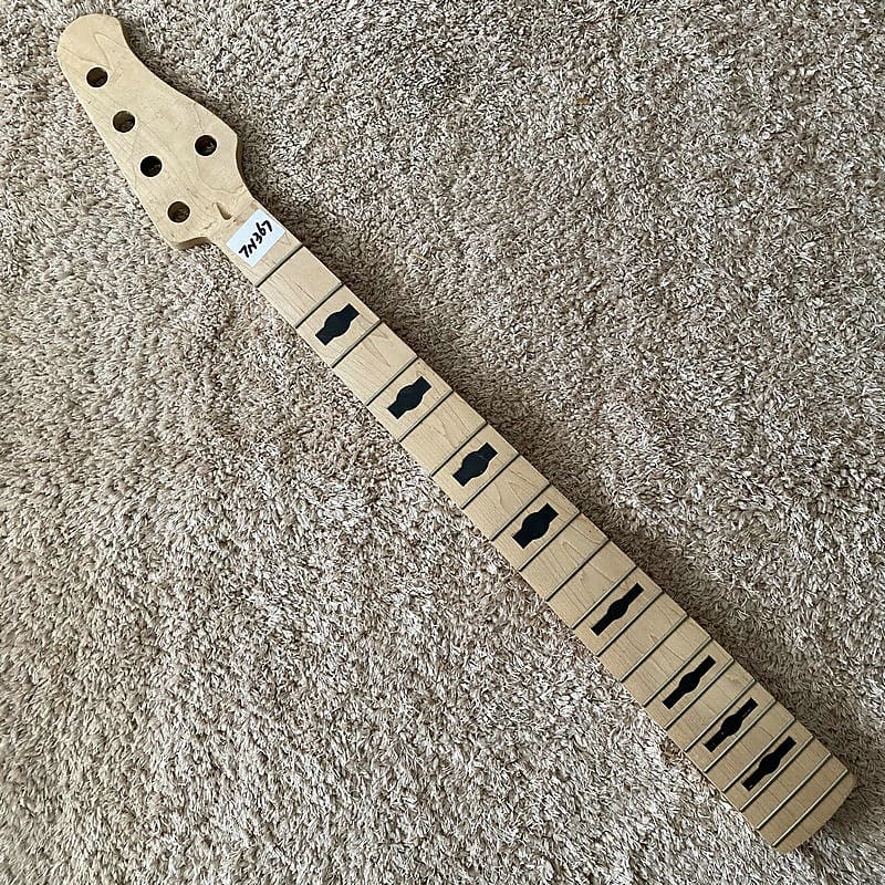 5 String Bass Guitar Maple Neck, 21 Frets Fingerboard | Reverb
