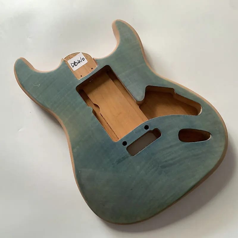 Alder Wood Stratocaster Strat Style Guitar Body with Maple | Reverb