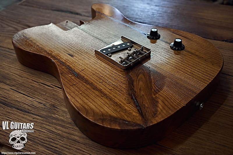 Barncaster Telecaster old american Knotty Pine | Reverb
