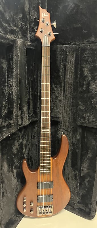 ESP LTD Bass Left Handed D-4 - Satin Stain | Reverb