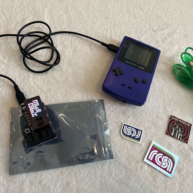 Nintendo GameBoy Color + Arduinoboy MIDI - Real 8-bit Synth | Reverb