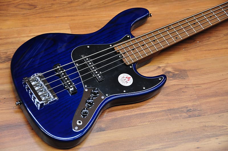 Bacchus Global Series WL5 ASH STB Jazz Bass 5 Ash Blue with | Reverb