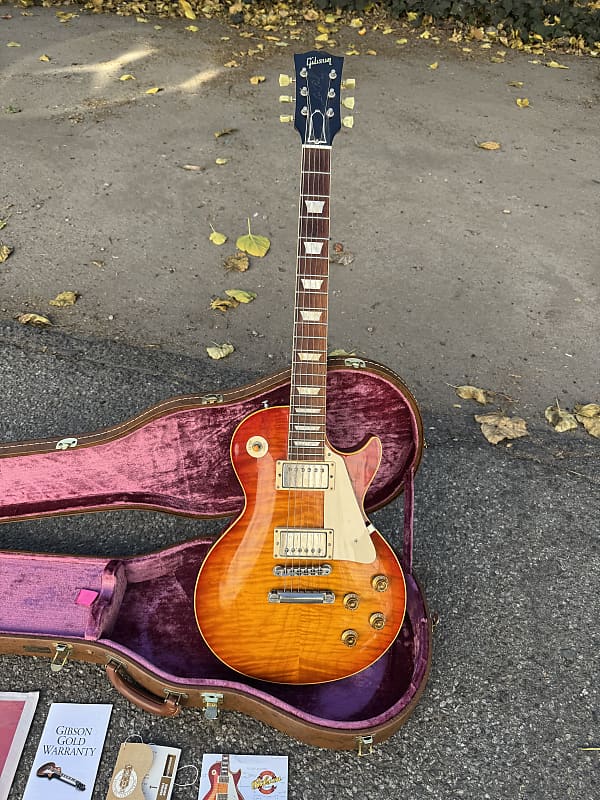 Gibson R9 Brazilian Rosewood Rare Les Paul 2003 - Cherry | Reverb