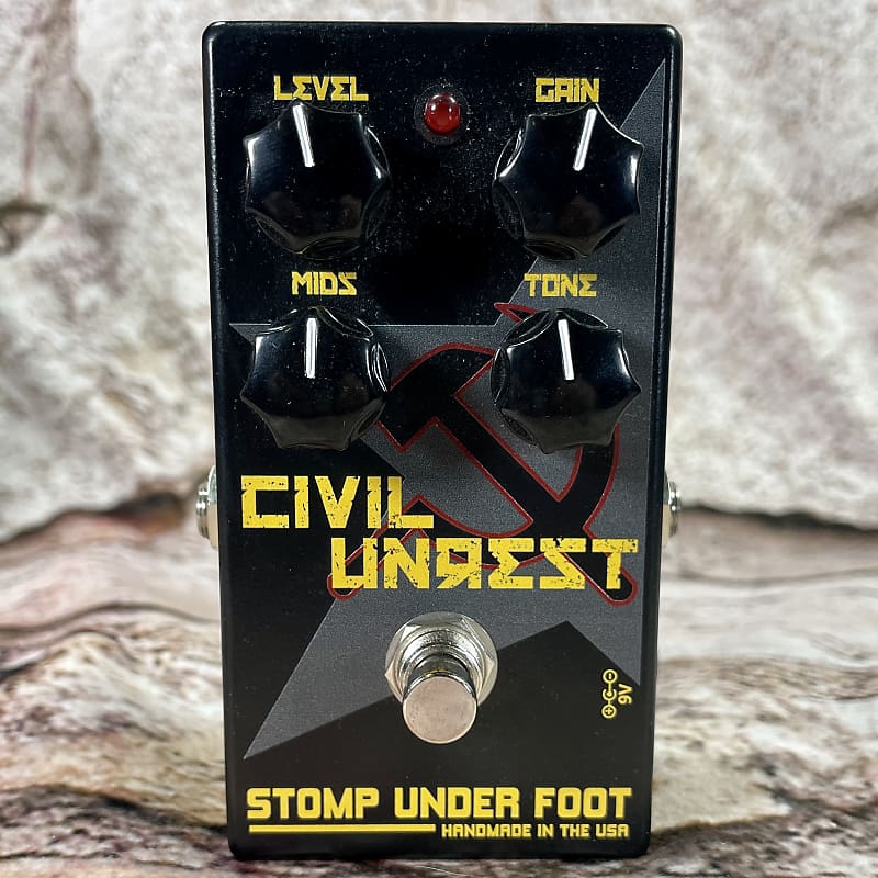 Stomp Under Foot Civil Unrest Fuzz Pedal | Reverb