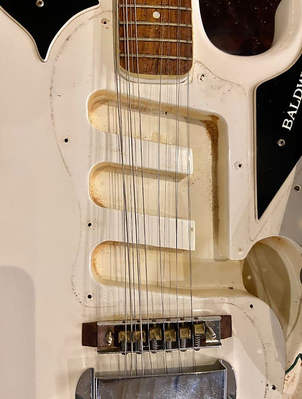 Baldwin Double Six 12-String 1966 - White with Matching | Reverb UK
