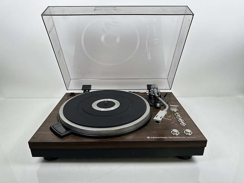 Kenwood KD-5077 Turntable (Shure R47XT Cartridge & Shure 5X | Reverb