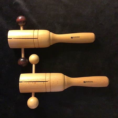 Rohema Percussion - Rakataks - Set of Two (Made in Germany) | Reverb