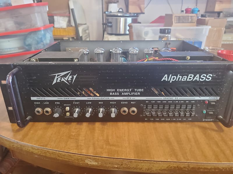 Peavey Alphabass Black | Reverb