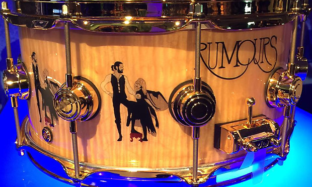 DW Mick Fleetwood "Rumours" Icon Snare Drum / Gold Hardware | Reverb