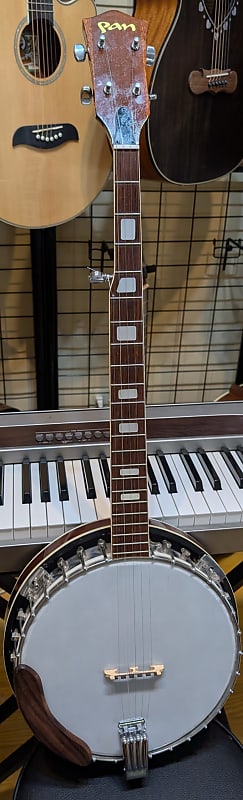 Pan 5-String Resonator Banjo 1970s Made in Japan | Reverb