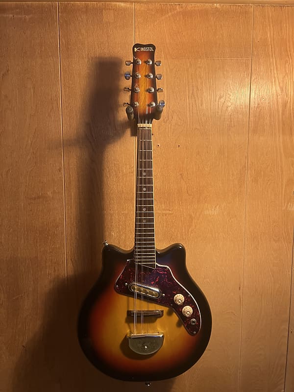 Kingston Solid Body Electric Mandolin 60s - Sunburst | Reverb