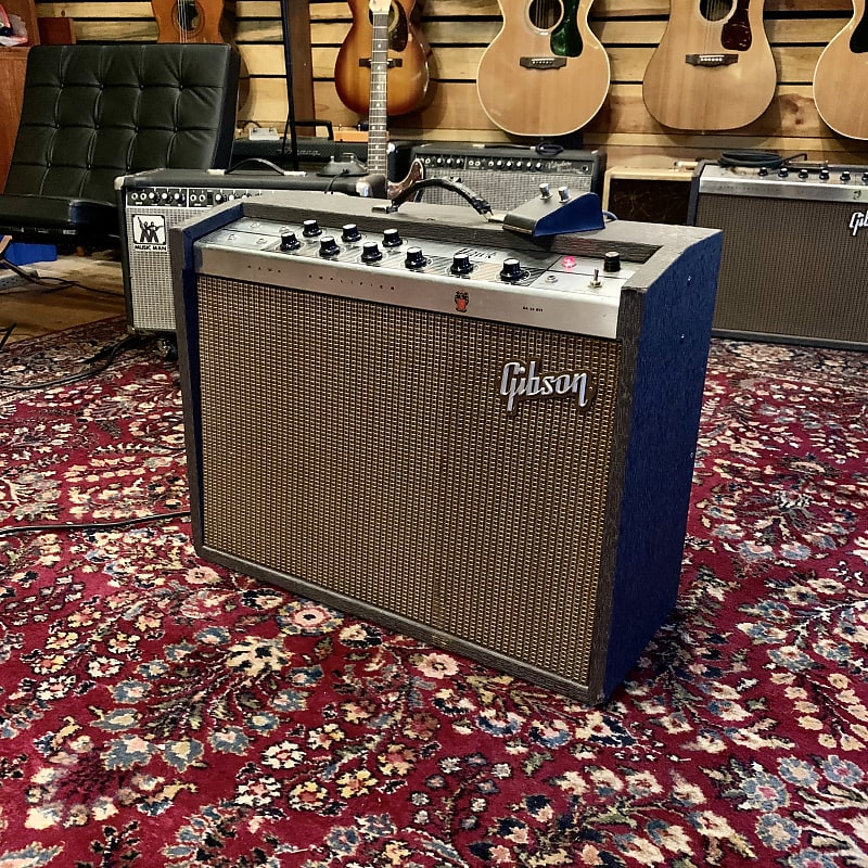 Gibson Hawk GA-25RVT tube guitar amplifier 1964 original | Reverb