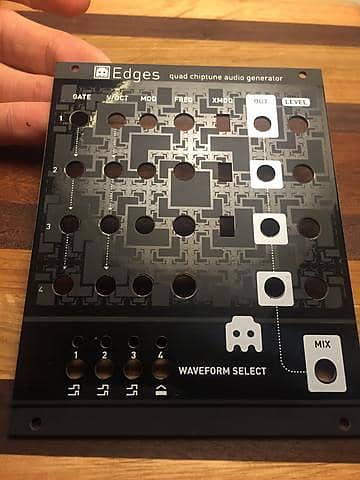 diy edges, black magpie version | pcb+panel | Reverb