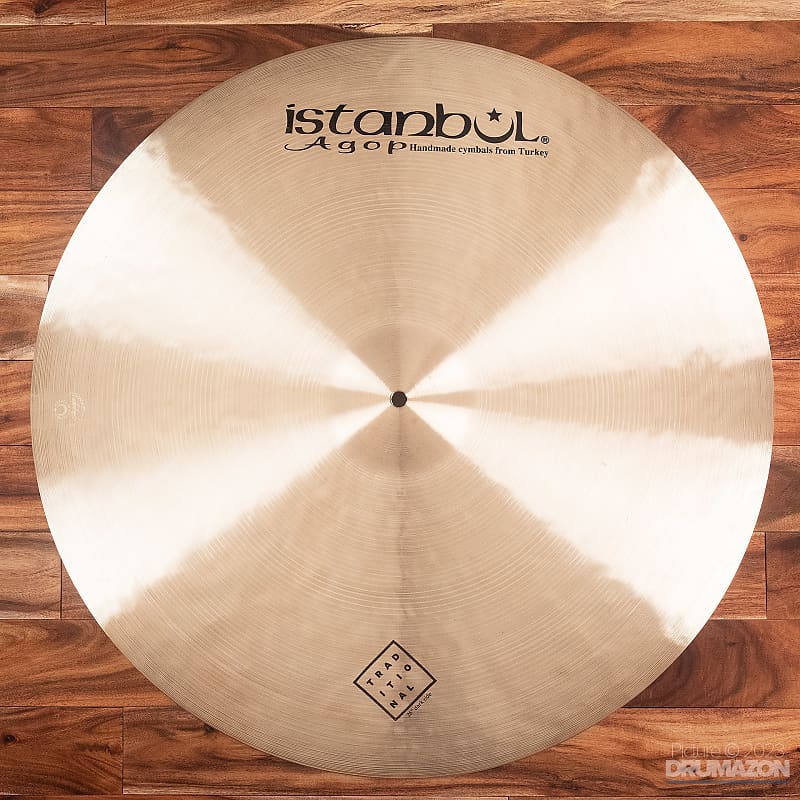 ISTANBUL AGOP 26" TRADITIONAL SERIES DARK RIDE CYMBAL | Reverb UK