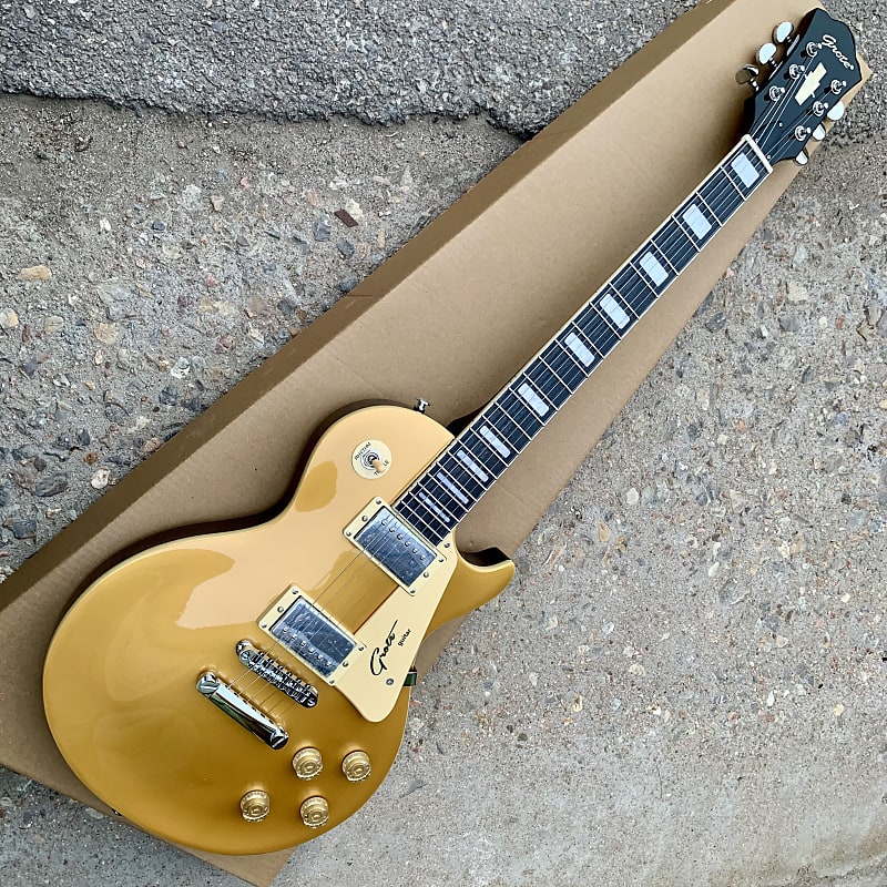 GROTE LP 6-string electric guitar, mahogany body, maple neck, | Reverb