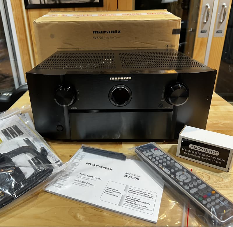 Marantz AV7706 Home theater preamp/processor ,11.2-channel | Reverb