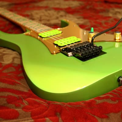 Ibanez RG550 SERPENT 1992 RARE - Serpent Green | Reverb