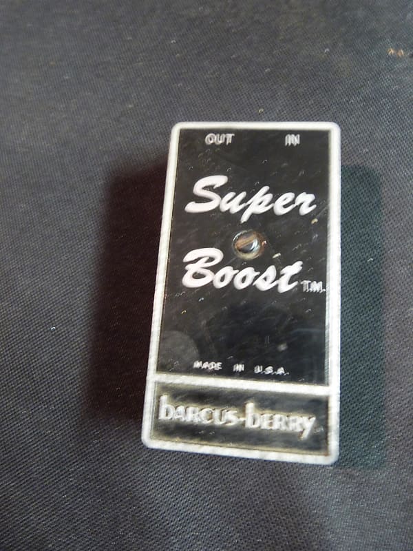 Barcus-Berry super boost - Black | Reverb