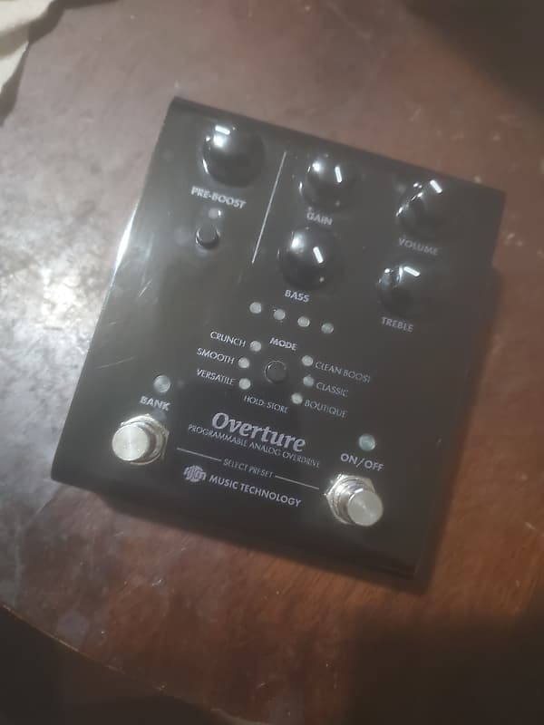 RJM Overture Programmable Analog Overdrive | Reverb