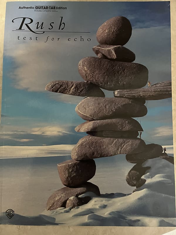 Rush - Test For Echo - Guitar tab / tablature Book | Reverb