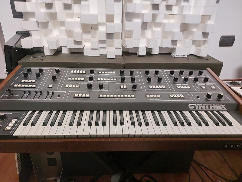 Elka Synthex 1980s - Black | Reverb