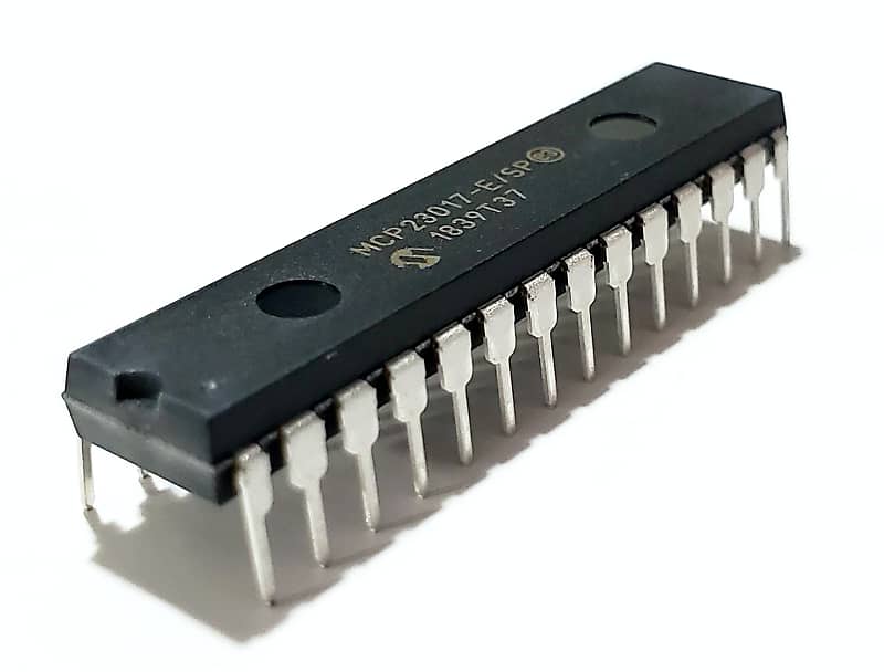 MCP23017-E/SP MCP23017 16-Bit I/O Expander with Serial | Reverb