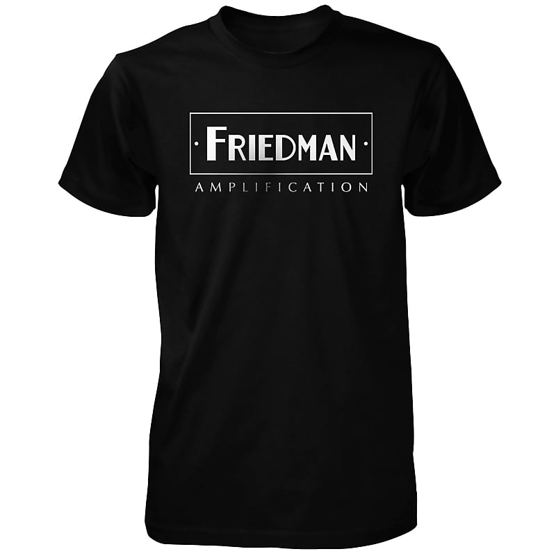 Friedman Logo BLK XL | Reverb
