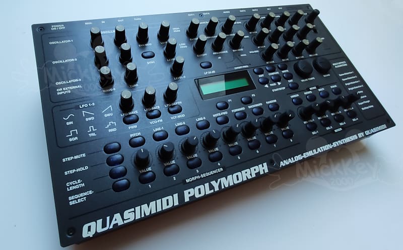 Quasimidi Polymorph Desktop VA Synthesizer Sequencer | Reverb