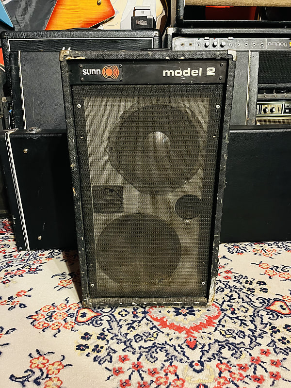 Sunn Model 2 2x10 Speaker Cab 70s | Reverb