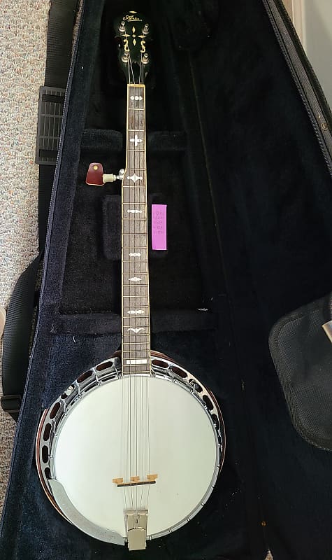 Aria 5 String baritone banjo 1980's year ??? | Reverb